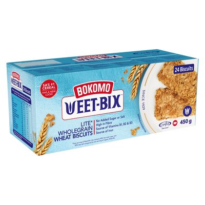 Bokomo Weet Bix Lite Salt & Sugar Free 450g | PnP