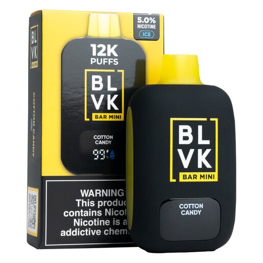 BLVK Mini Bar Cotton Candy 5% Disposable Vape 12000 Puffs | PnP