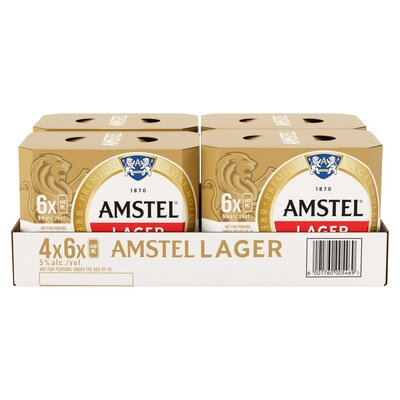 Amstel Lager Cans 24 x 440ml | Smart Price Specials | PnP Home