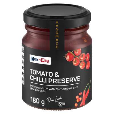 PnP Tomato & Chilli Preserve 180g | PnP