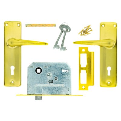 Fort Knox 2-Lever Brass Plated Handles | Smart Price Specials | PnP Home