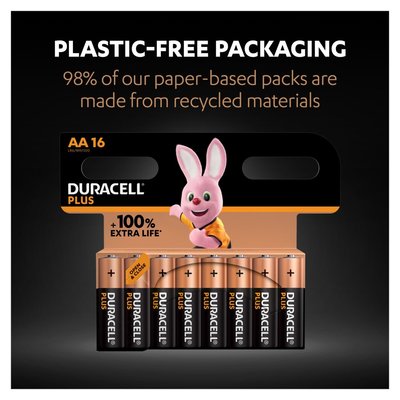 Duracell Plus Power AA 16 Pack | PnP