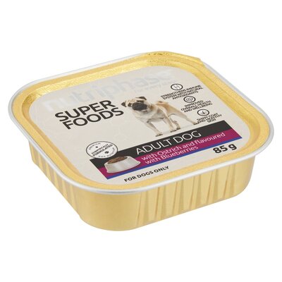 Nutriphase Super Foods Ostrich & Blueberries Adult Wet Dog Food | PnP