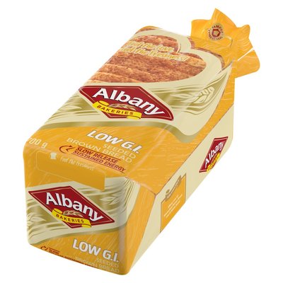 Albany Superior Low Gi Sliced Brown Seed Bread 700g | Smart Price ...