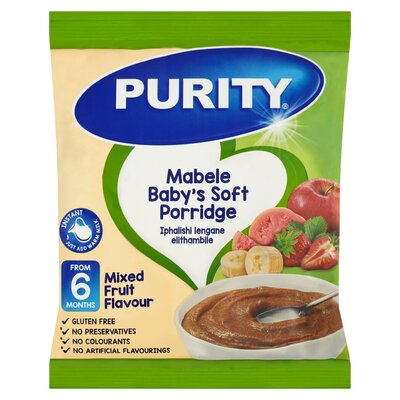 Purity Mabele Baby's Soft Porridge Original 350g from 6 Months | PnP