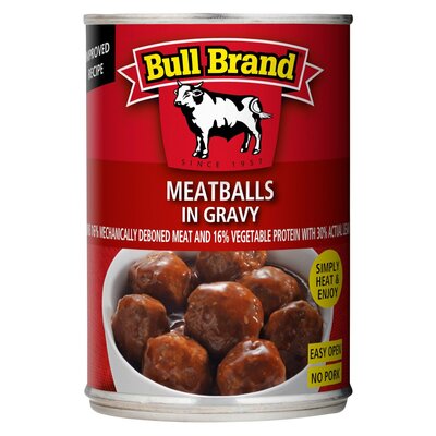 Bull Brand Meatballs In Rich Gravy 400g | PnP