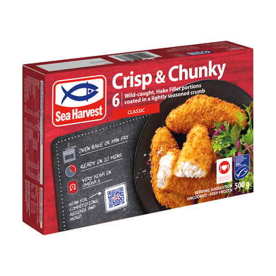 Sea Harvest Crisp & Chunky Classic Hake 500g | Smart Price Specials ...