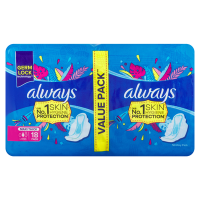 Always Maxi Cotton Normal Pads 10 Pack | PnP
