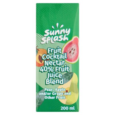 Sunny Splash Fruit Cocktail Nectar Juice 24 x 200ml | PnP