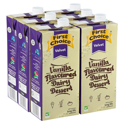 First Choice Vanilla Milk 24 x 250ml | PnP