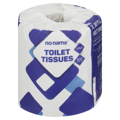 PnP No Name 1 Ply Toilet Tissue 500 Sheets Single | PnP