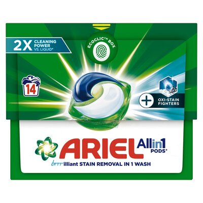 Ariel All-in-1 Pods Washing Capsules 14 Pack | Smart Price Specials ...