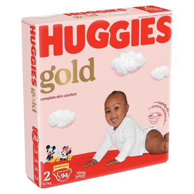 Huggies Gold Size 2 (5-7kg) 94 Nappies | Smart Price Specials | PnP Home