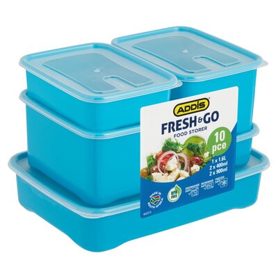 Addis Fresh & Go Food Storage 10 Piece Set | Smart Price Specials | PnP ...