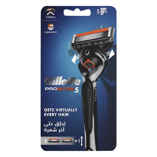 Gillette Fusion 5 ProGlide Manual Razor With Flexball Handle 2Up | PnP