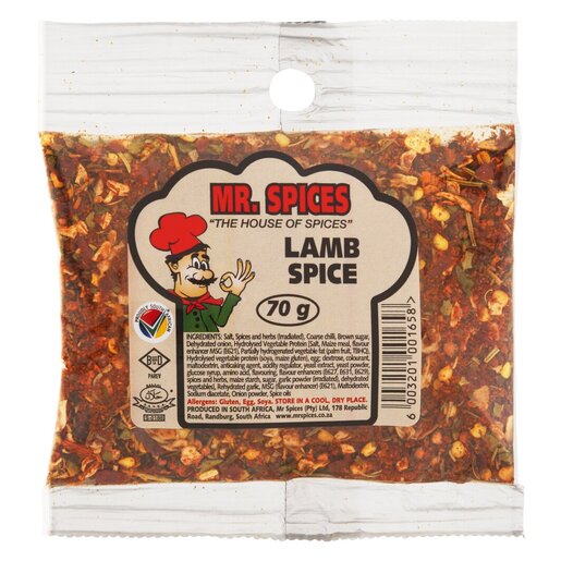 Mr Spice Spice For Lamb 70g | PnP