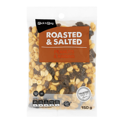 PnP Peanuts & Raisins 150g | Smart Price Specials | PnP Home