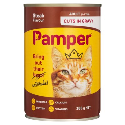 Pamper Can Cuts in Gravy Chicken 385g | PnP