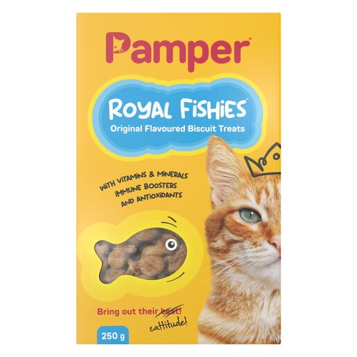 Pamper Royal Fishies Original Biscuit Treats 250g | PnP