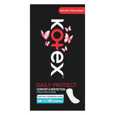 Kotex Daily Protect Scented Normal Pantyliners 40 Pack | Smart Price ...