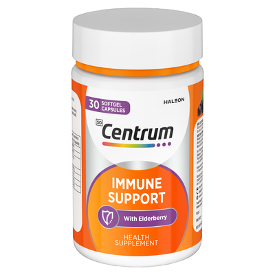 Centrum Immune Support With Elderberry Capsules 30 Pack | PnP