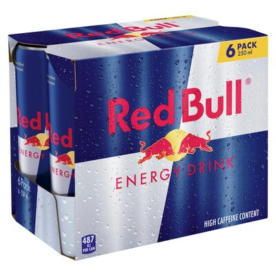 Red Bull Energy Drink 6 x 250ml x 480 | PnP