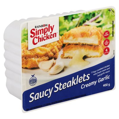 Rainbow Creamy Garlic Chicken Steaklets 400g | PnP