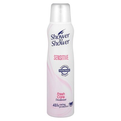 Shower To Shower Sensitive Antiperspirant Body Spray 150ml | PnP