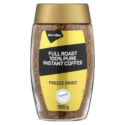 PnP Full Roast 100% Pure Instant Coffee 100g | PnP