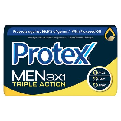Protex For Men Triple Action Antigerm Bath Soap 150g | PnP