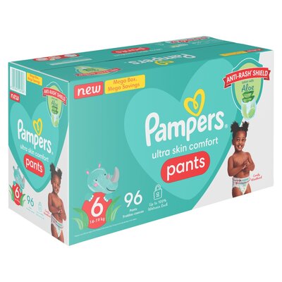 Pampers Pants Size 6 Mega Savings Box 96 Nappies | PnP