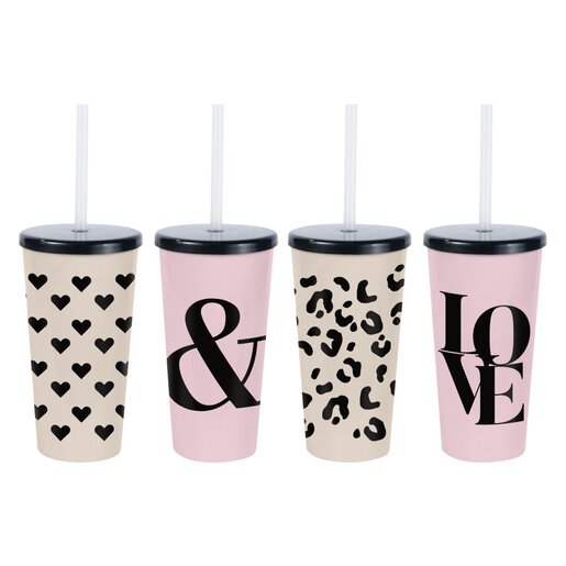 LUMOSS TUCAN NINA CUP ASSORTED 4EA | PnP