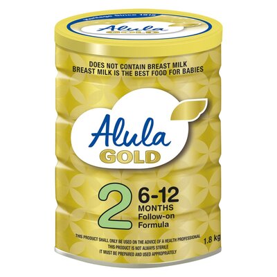 Alula Promil Gold 2 Baby 6-12 Follow-On Formula 1.8kg | Smart Price ...