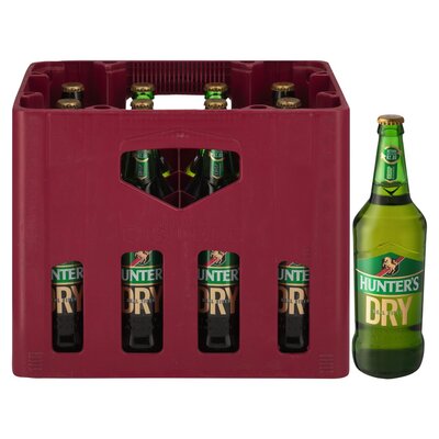 Hunters Dry Bottle + Deposit 12 x 660ml | PnP
