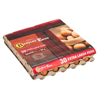 Bartlet Extra Large Eggs 30 Pack | PnP