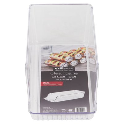 O2 Store Clear Cans Organizer 36cm | PnP