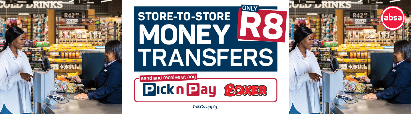 Store-To-Store Transfers | Money Transfers | Pick n Pay | PnP