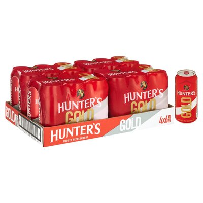 Hunters Gold Cider Can 24 x 440ml | Smart Price Specials | PnP Home