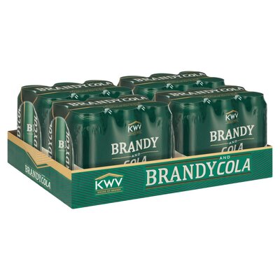 Kwv Brandy & Cola Can 24 x 440ml | PnP