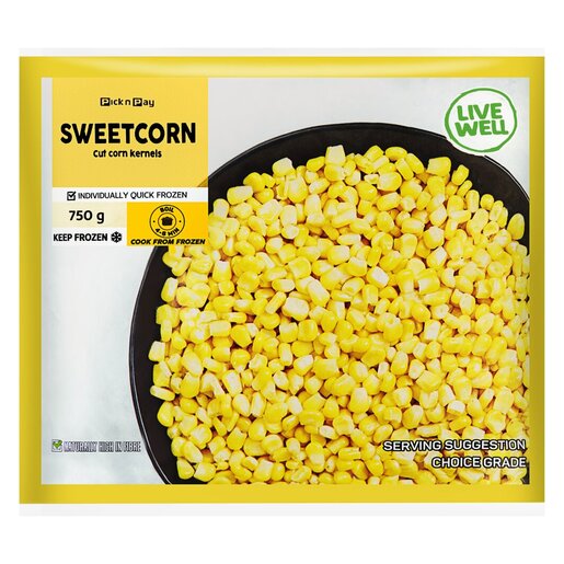 PnP Frozen Sweetcorn Kernels 750g | PnP