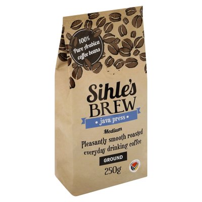 Sihle's Brew Java Press Ground Coffee 250g | PnP