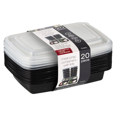 O2 Meal Prep Container Set 20 Piece 750ml | Smart Price Specials | PnP Home