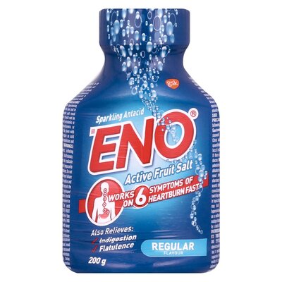 Eno Regular Flavoured Antacid Active Fruit Salts 200g | Smart Price ...