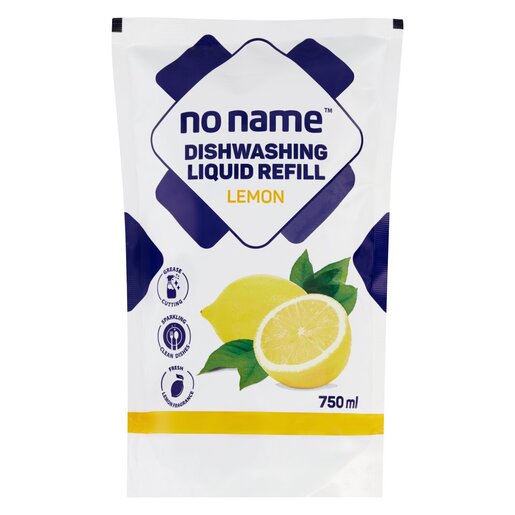 No Name Lemon Dishwashing Liquid Refill 750ml | PnP