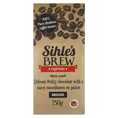 Sihle's Brew Espresso Ground Coffee 250g | PnP