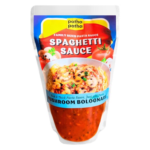 Patha Patha Spaghetti Mushroom Bolognaise Sauce 400g | PnP