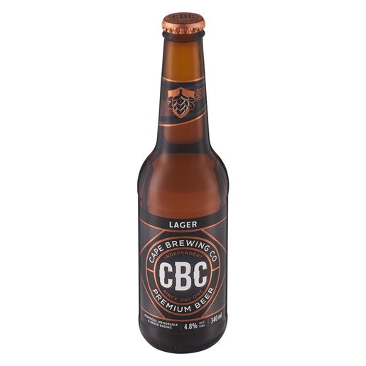 Cbc Lager Premium Beer 340ml | PnP