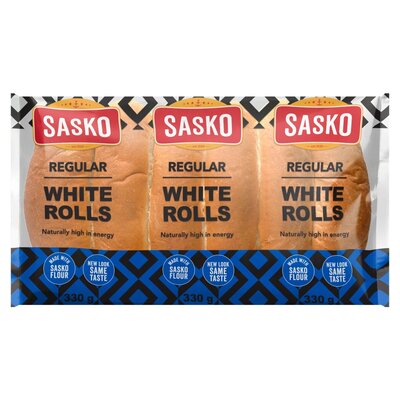 Sasko Regular White Long Rolls 6 Pack | PnP