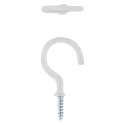 Eureka Cup White Round Hook 25mm 8 Pack | PnP