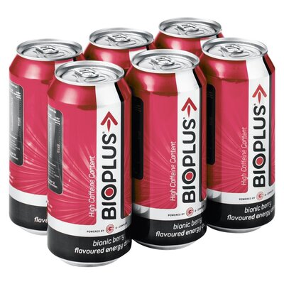 Bioplus Bionic Berry Energy Drink 4 x 440ml | PnP